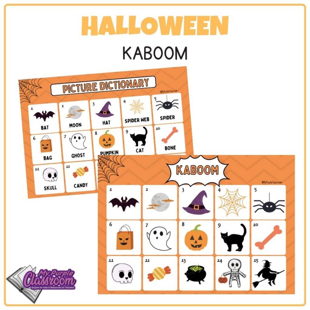 HALLOWEEN KABOOM - MyPurpleClassroom